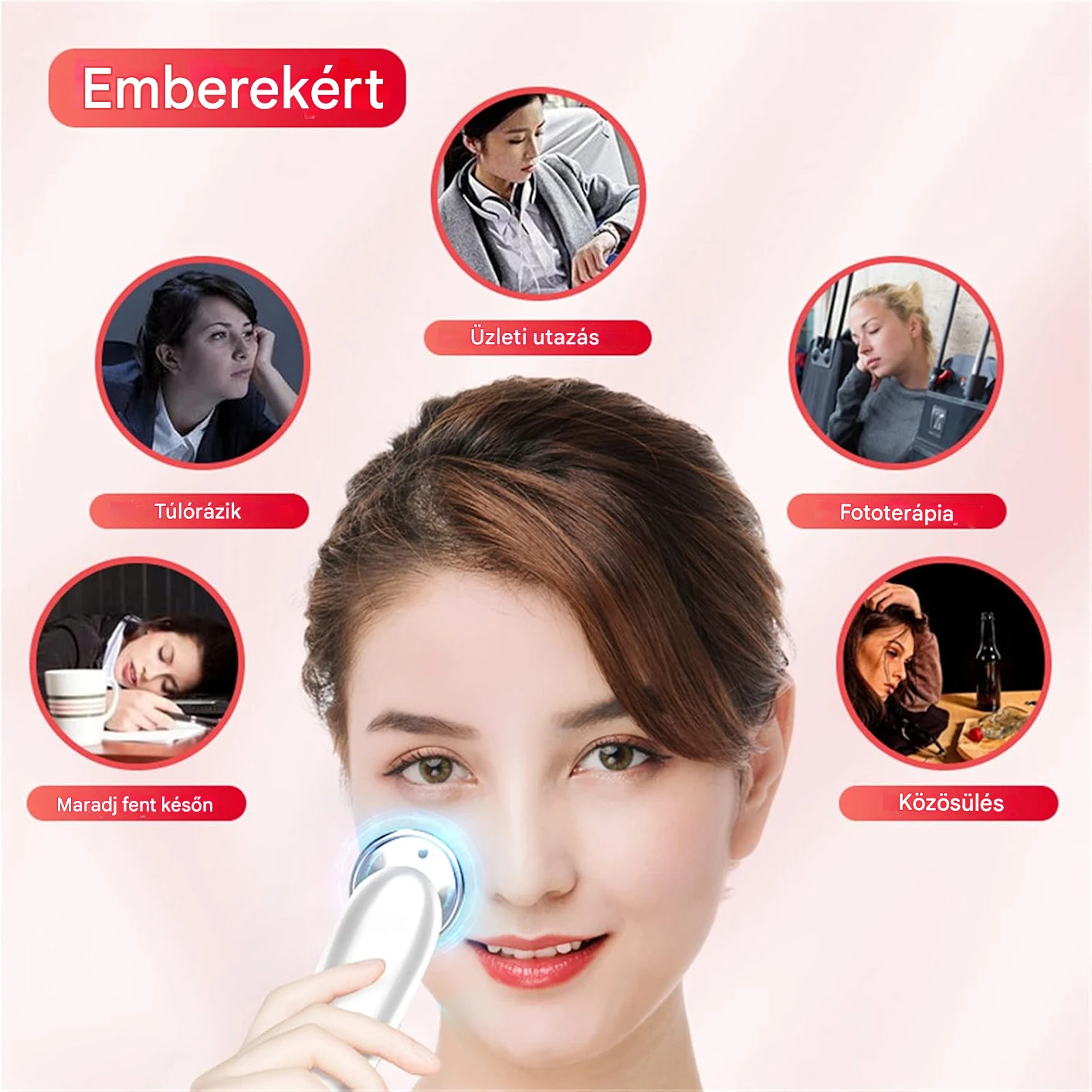 Face Cleaner LED – A professzionális 5 az 1-ben arctisztító és ...